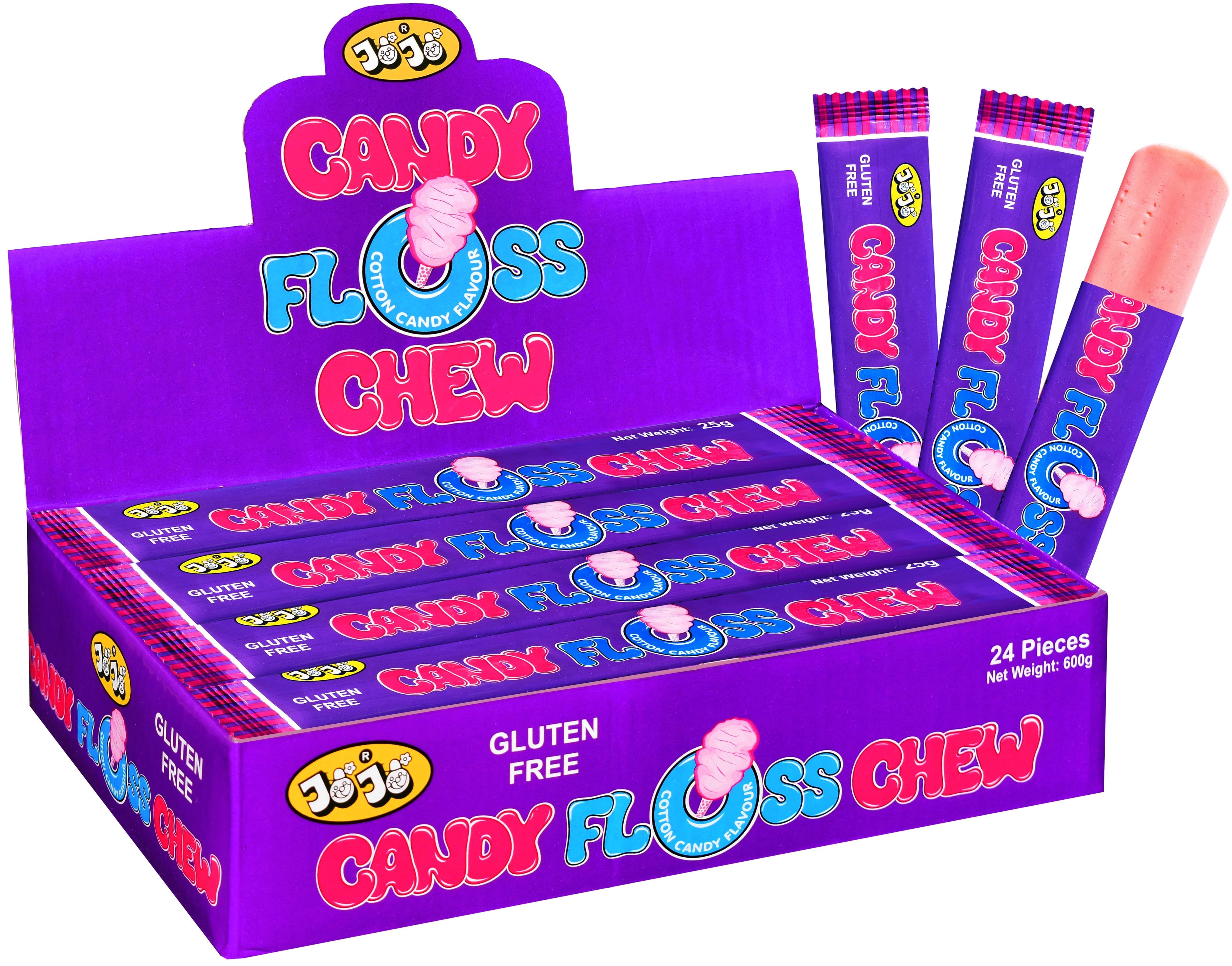JoJo Candy Floss Chew Bar 25g