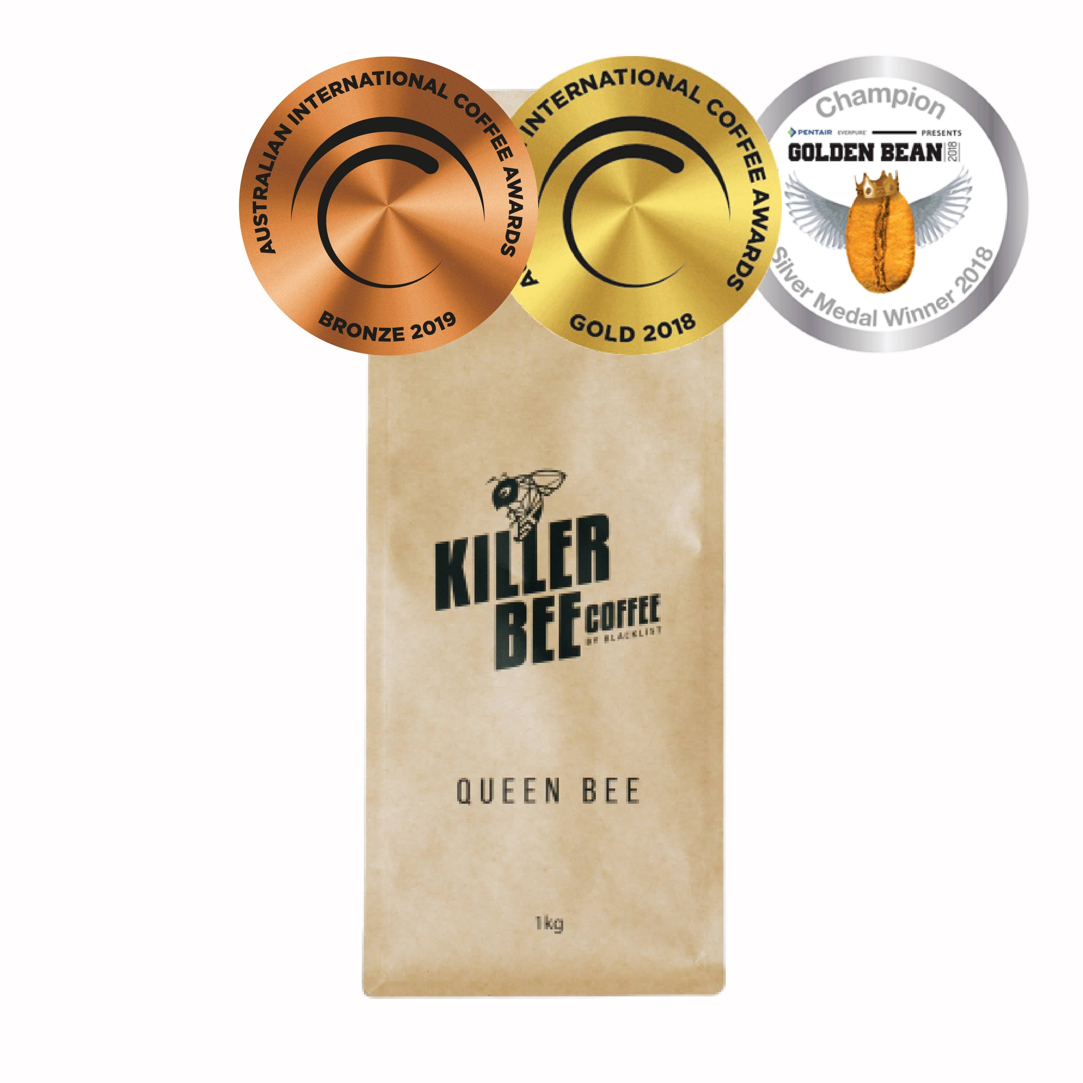 Killer Bee Coffee Beans Queen Bee 1Kg